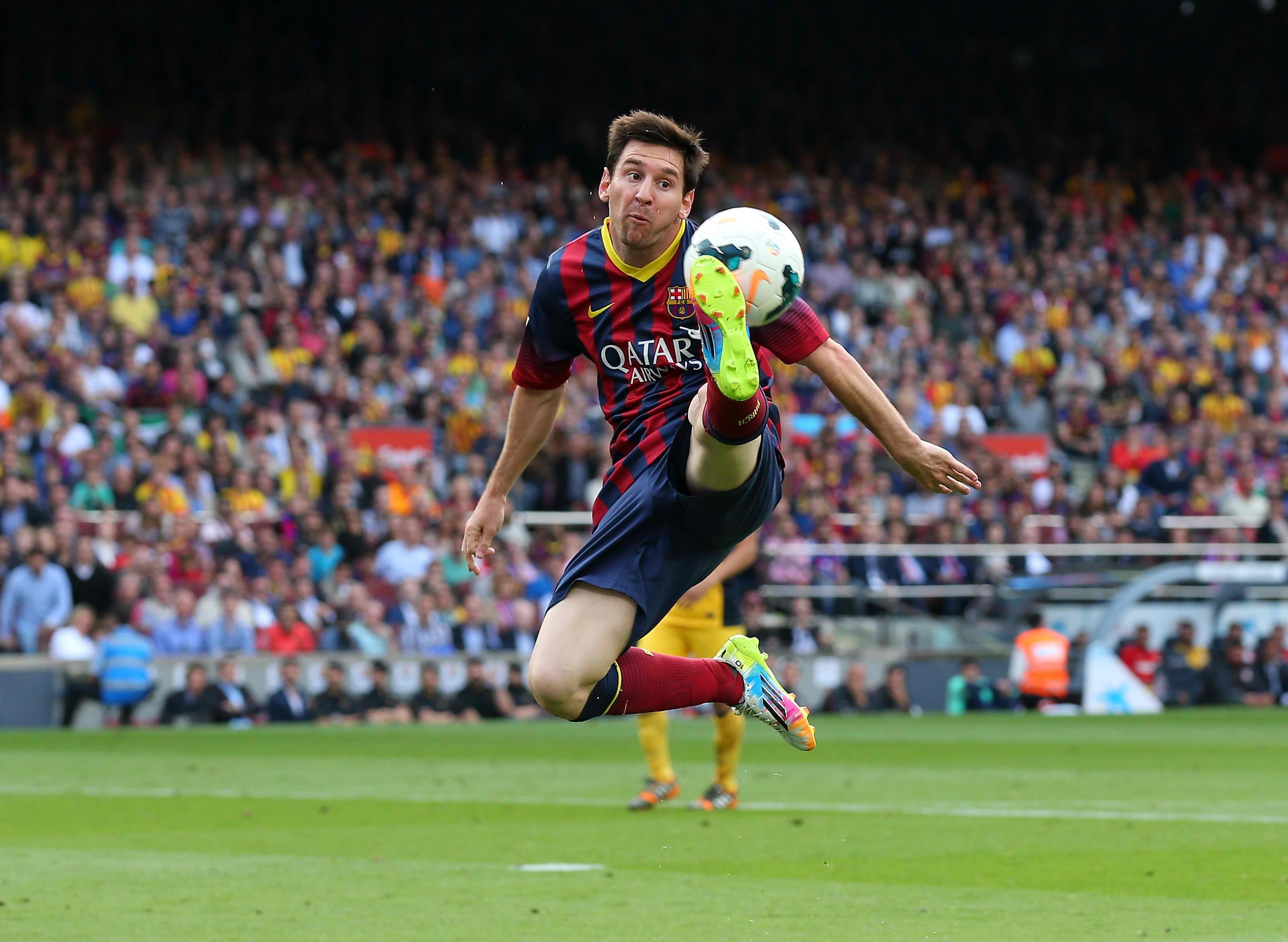 Watch Lionel Messi Juggle Foot Bubbles in This Bizarre Commercial
