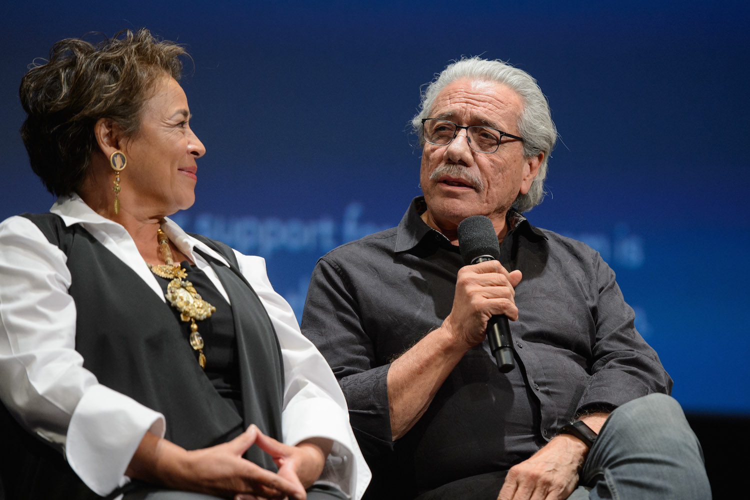 Luis Valdez & Edward James Olmos Reunited for a 'Zoot Suit' Screening