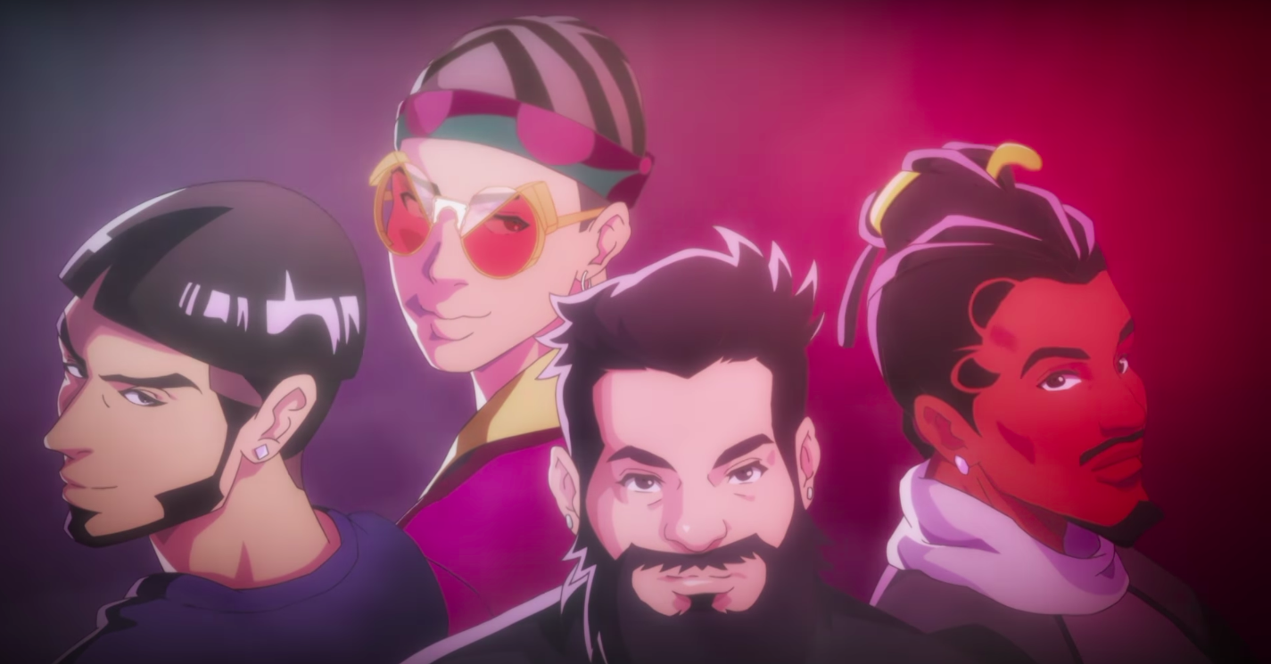 Bad Bunny, Future & Anuel AA Star in Spiff TV's Animated "Thinkin" Video