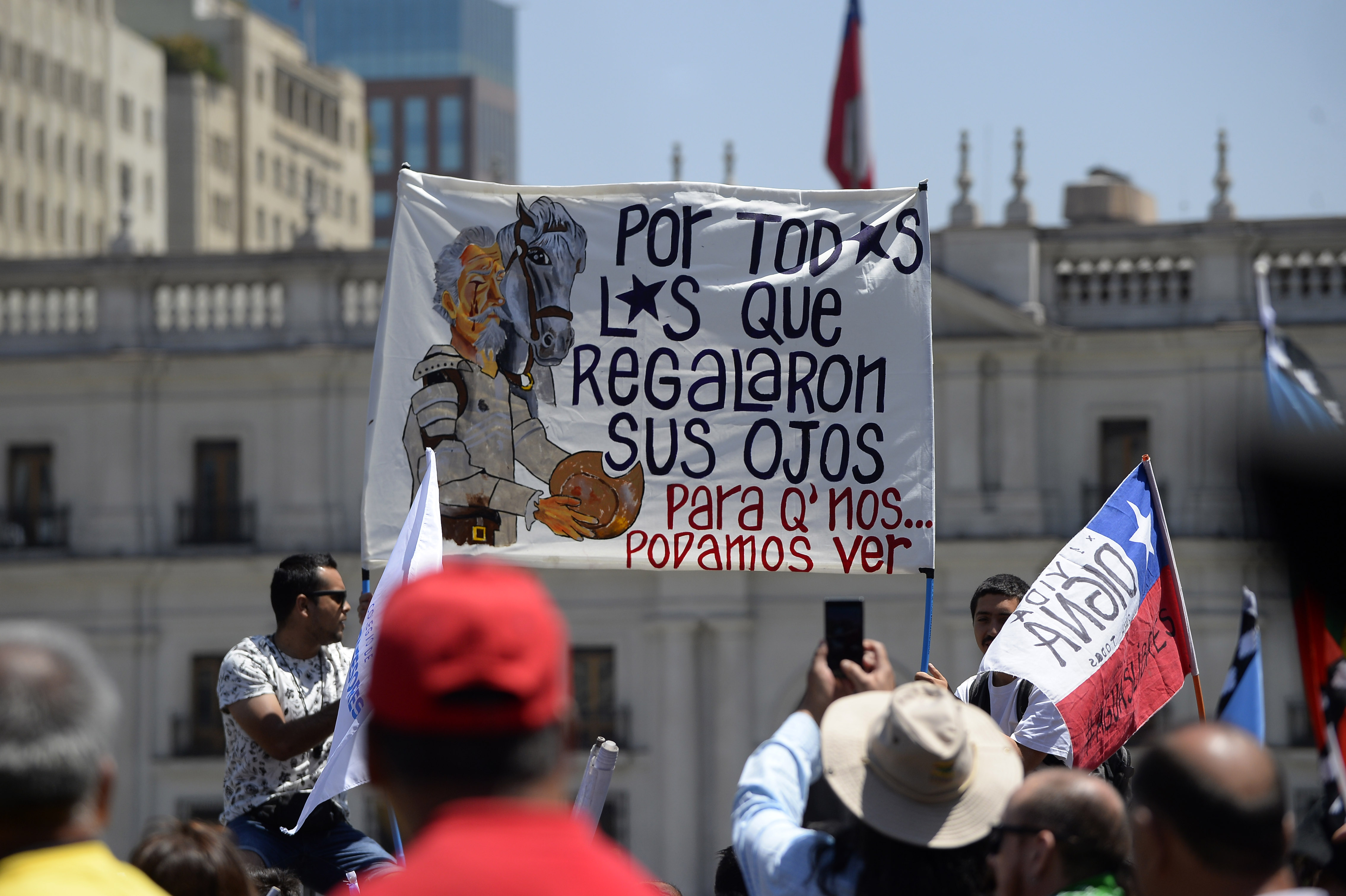 Gustavo Gatica: Chileans Rally Behind Student Blinded by Rubber Bullets