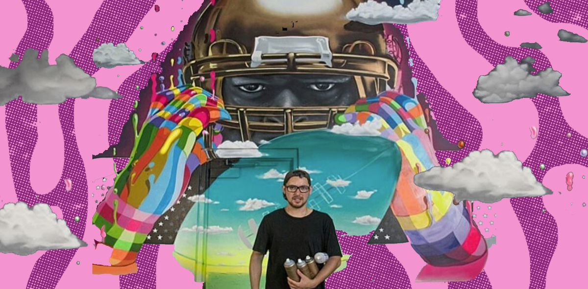 Dasic Fernandez Street Art, Wynwood: Artists Commissioned for Super Bowl
