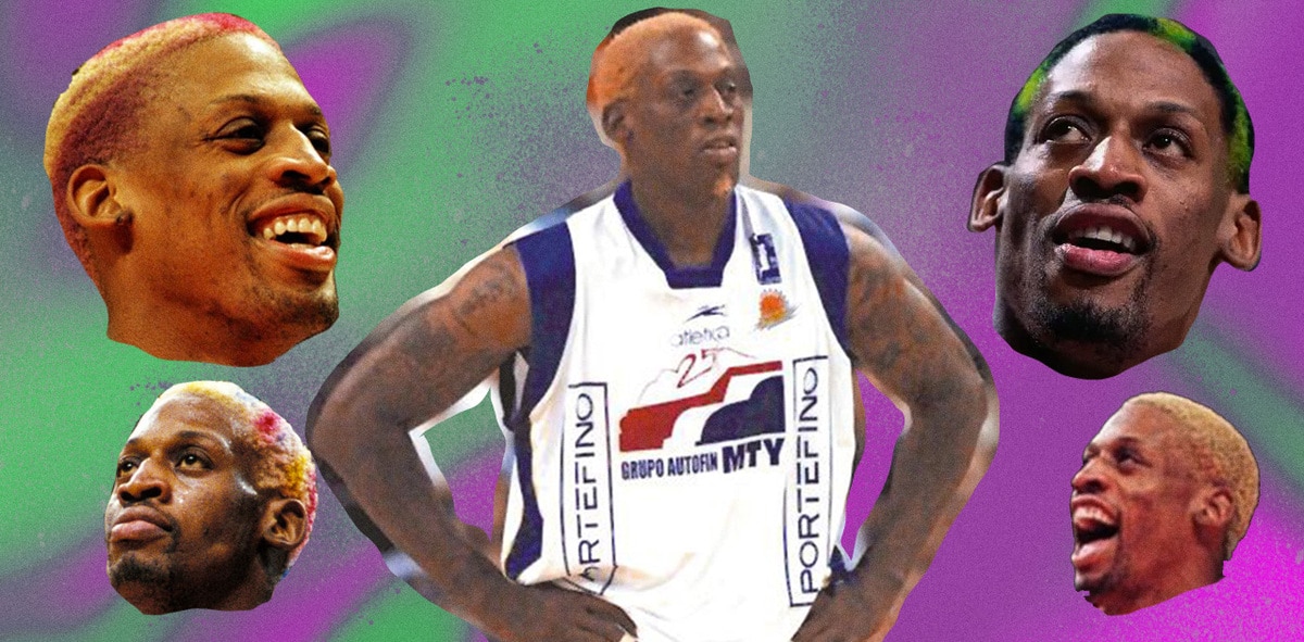 That Time When Dennis Rodman Played with Fuerza Regia de Monterrey