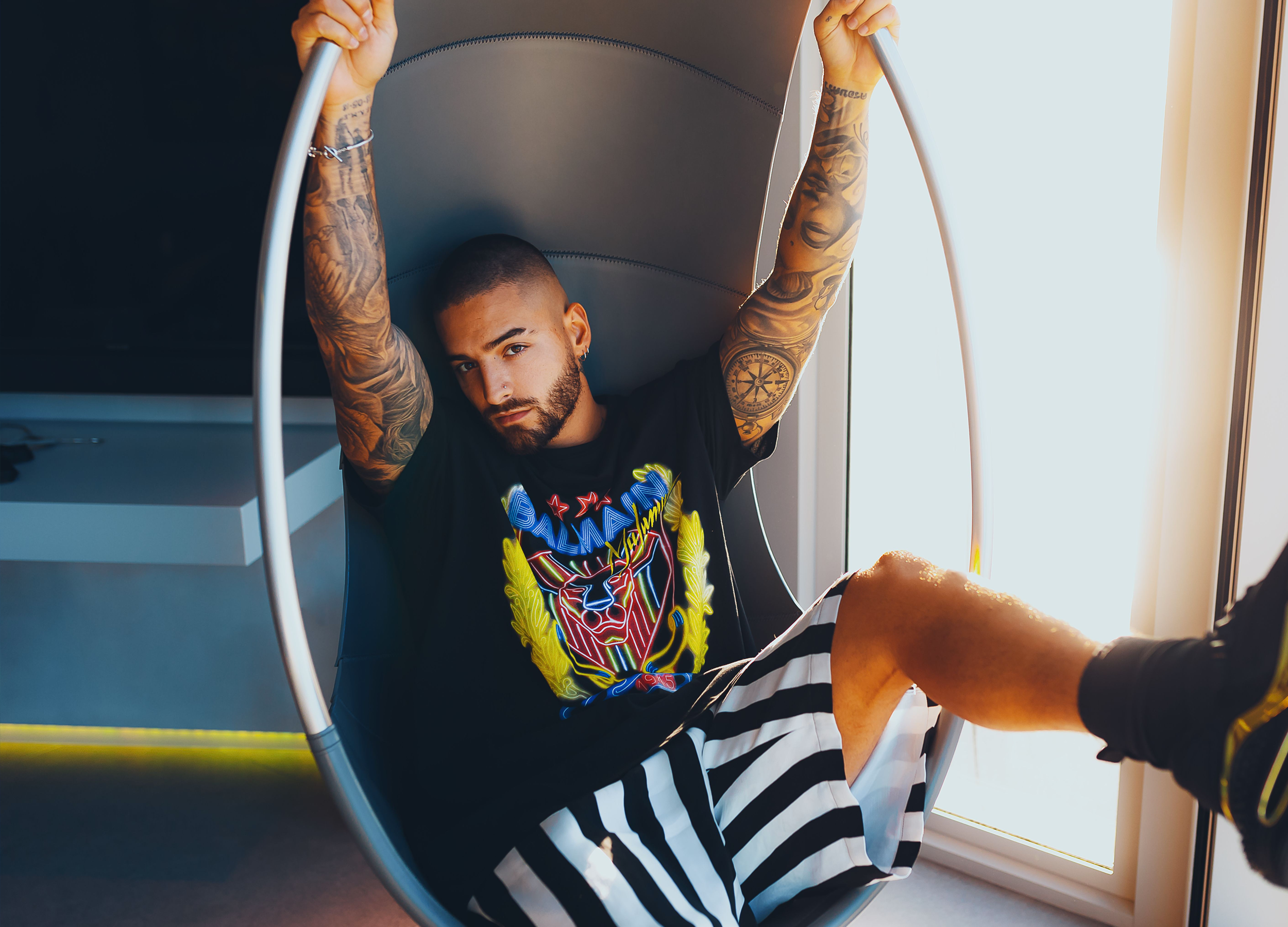 Maluma Crowned Fashion King as New Face of Versace