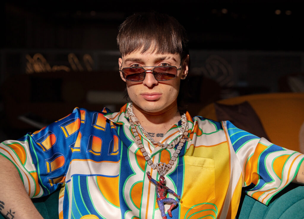 Peso Pluma Debuts Custom Grills with 200 Diamonds — See Them Here