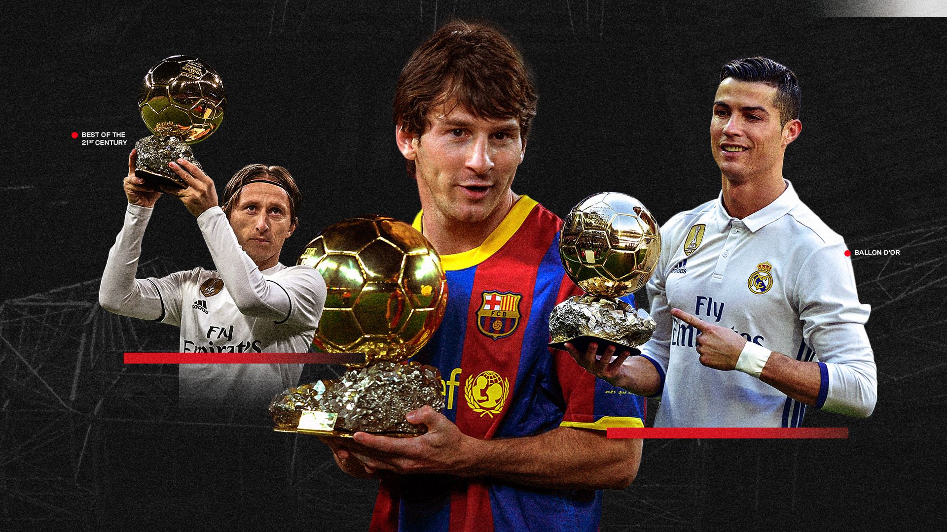 Lionel Messi, Cristiano Ronaldo and Every Ballon d’Or Winner of the ...