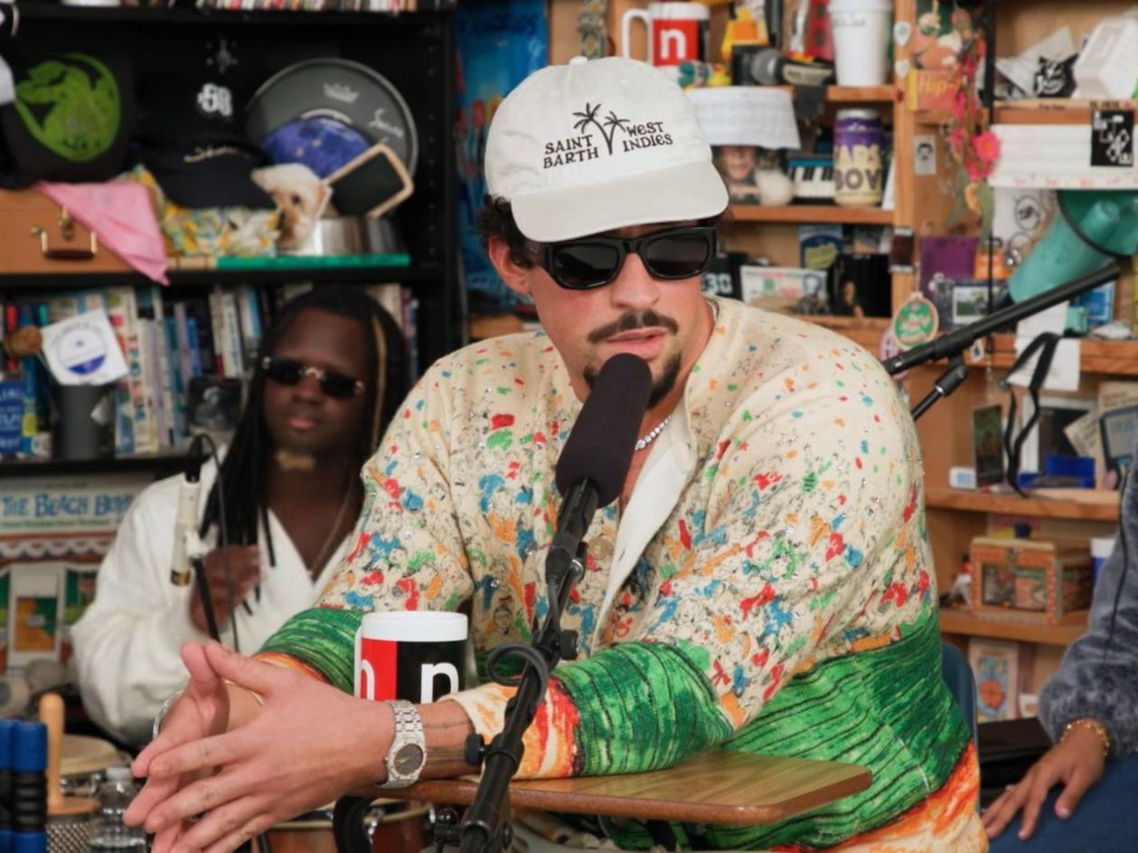 Shop Bad Bunny's NPR Tiny Desk Concert Look